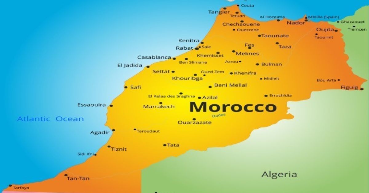Detailed Map of Morocco for Travelers | Magnificent Travel
