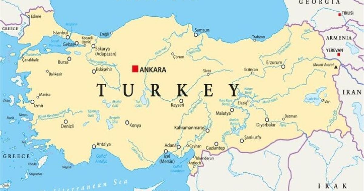 Map of Turkey | Regions, Cities & Travel Guide