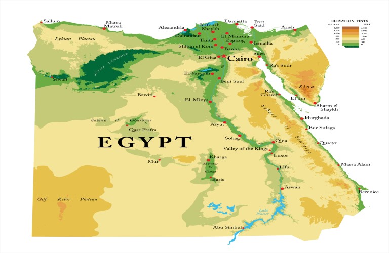 Map of Egypt: Your Travel Guide | Magnificent Travel
